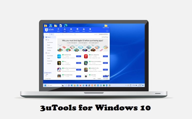 3uTools for Windows 10