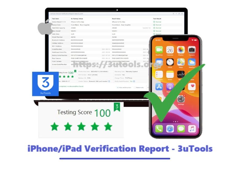 How to Get Your iPhone/iPad Verification Report Using 3uTools